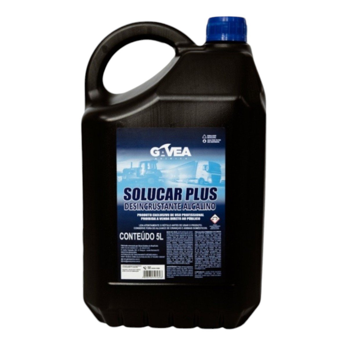 Solucar Plus Desengraxante Alcalino 5L GAVEA - Machado Auto Parts